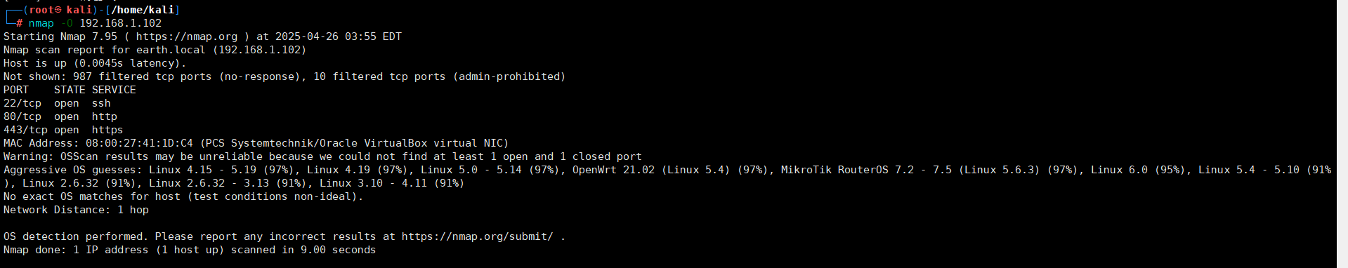nmap的使用 - Suzen